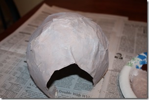 Along the Way: Paper Mache Bear Cave
